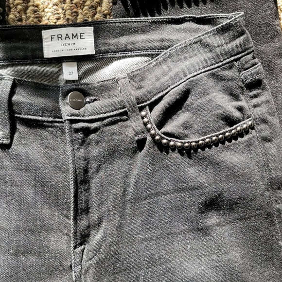Frame Denim | Jeans | Grey Frame Jeans | Poshmark